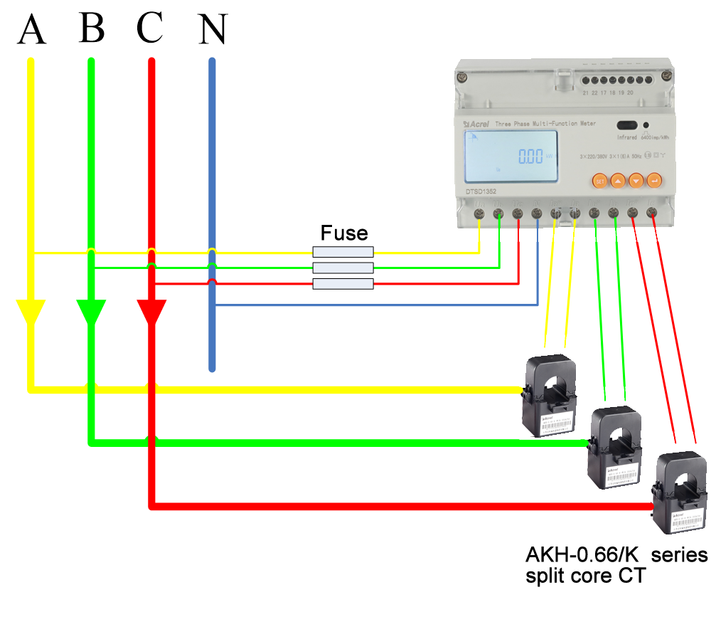 Split core current transformer - Acrel Co.,Ltd